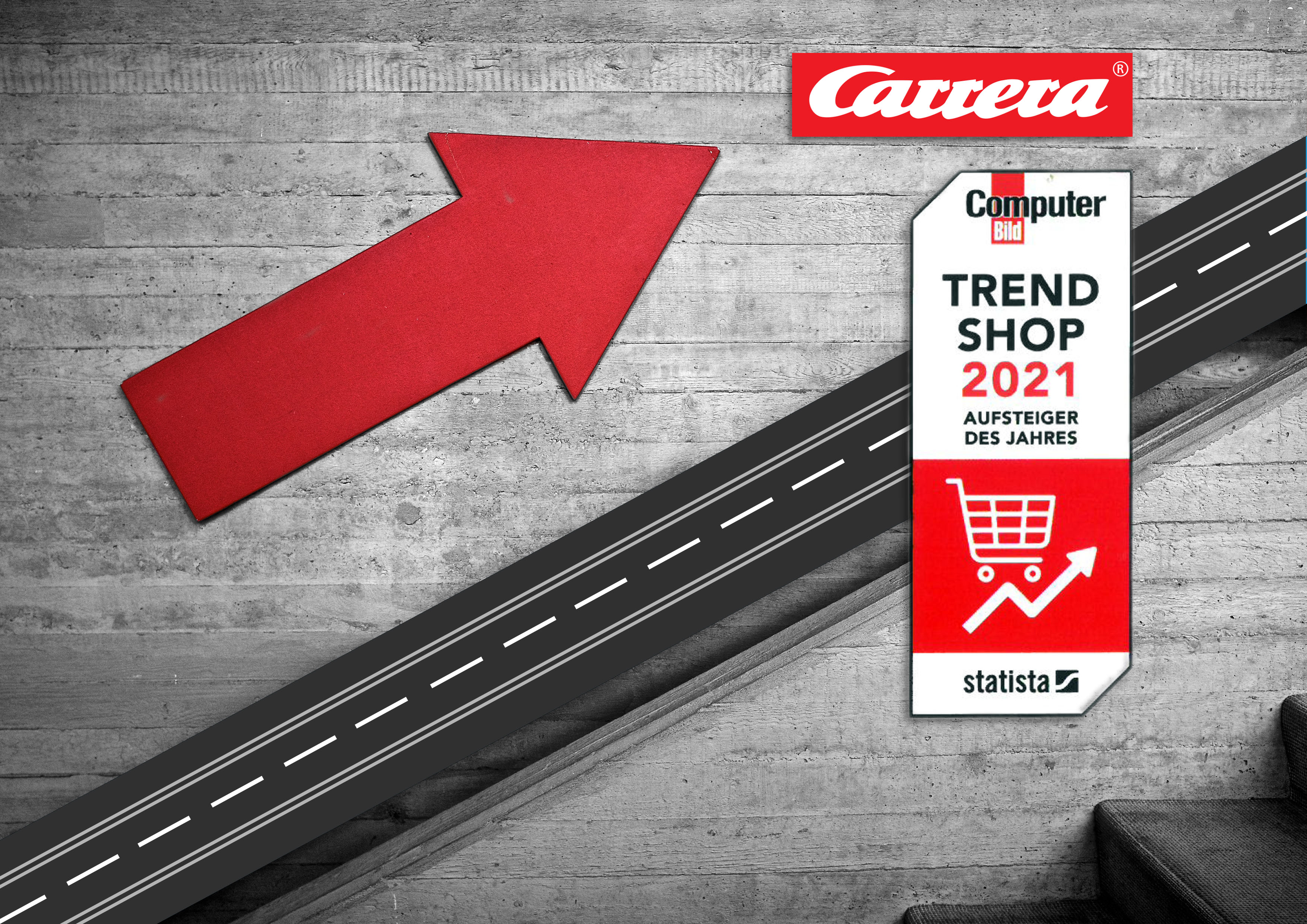 Awarded for excellent technical quality: the Carrera webshop developed ...